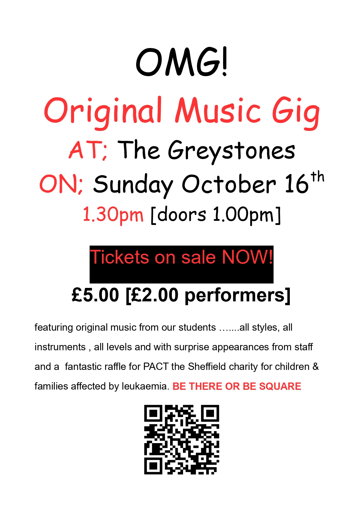 Original Music Gig - AS Music School